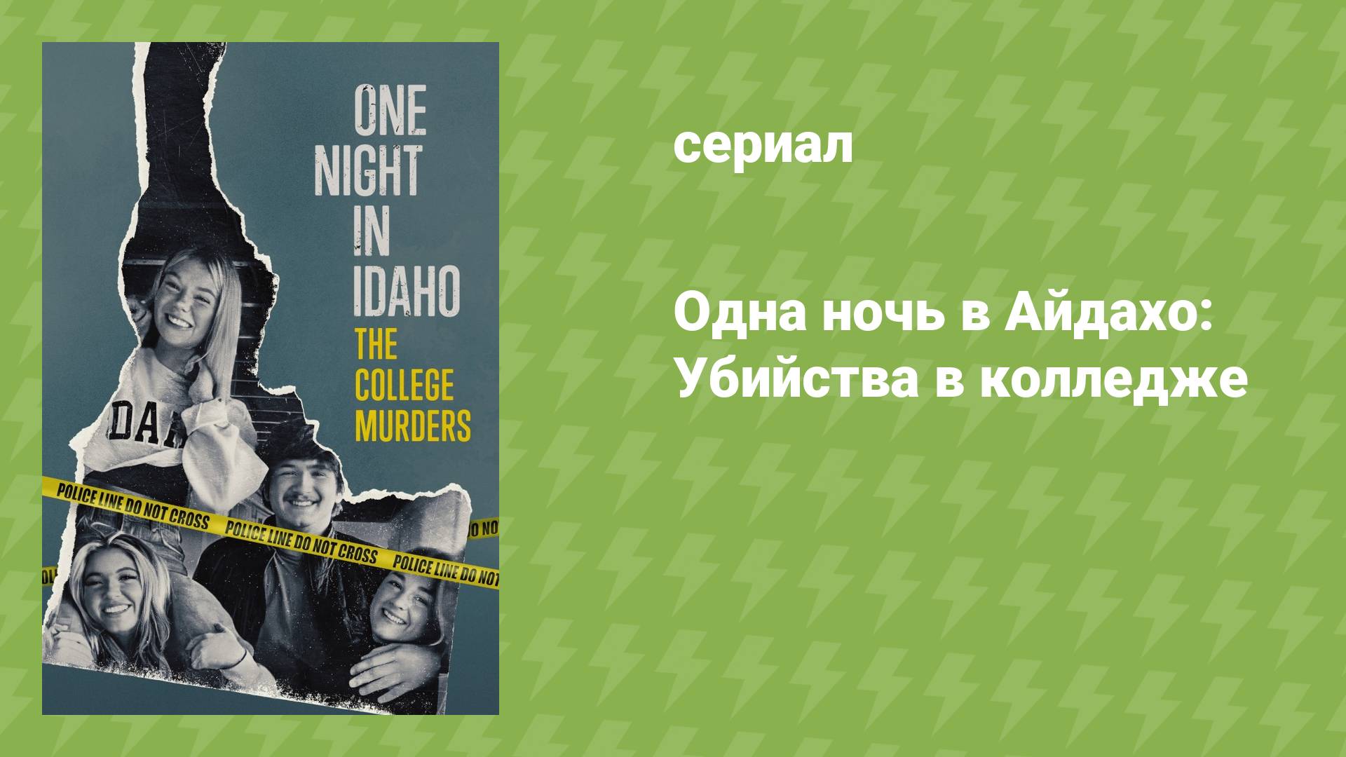Одна ночь в Айдахо: Убийства в колледже (документальный сериал, 2025)