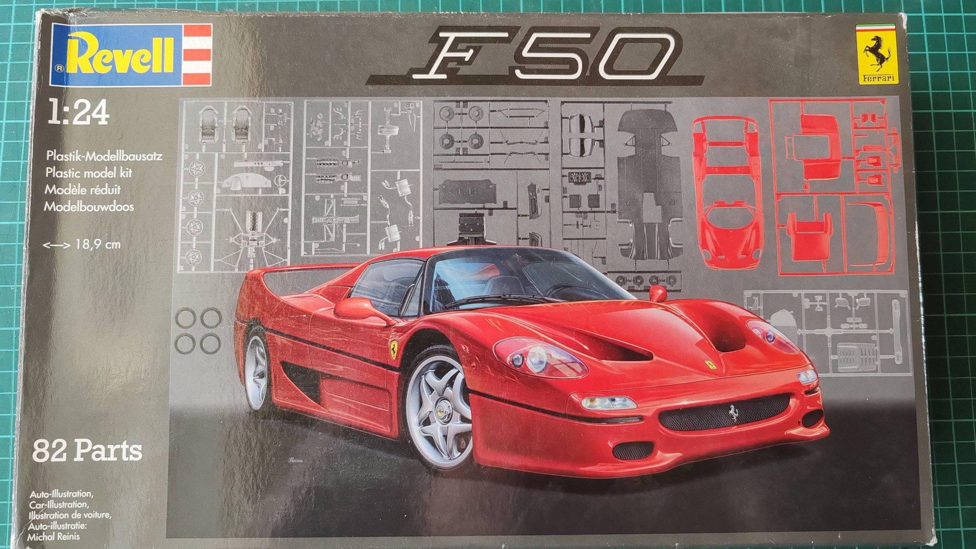 Сборка Ferrari F50
