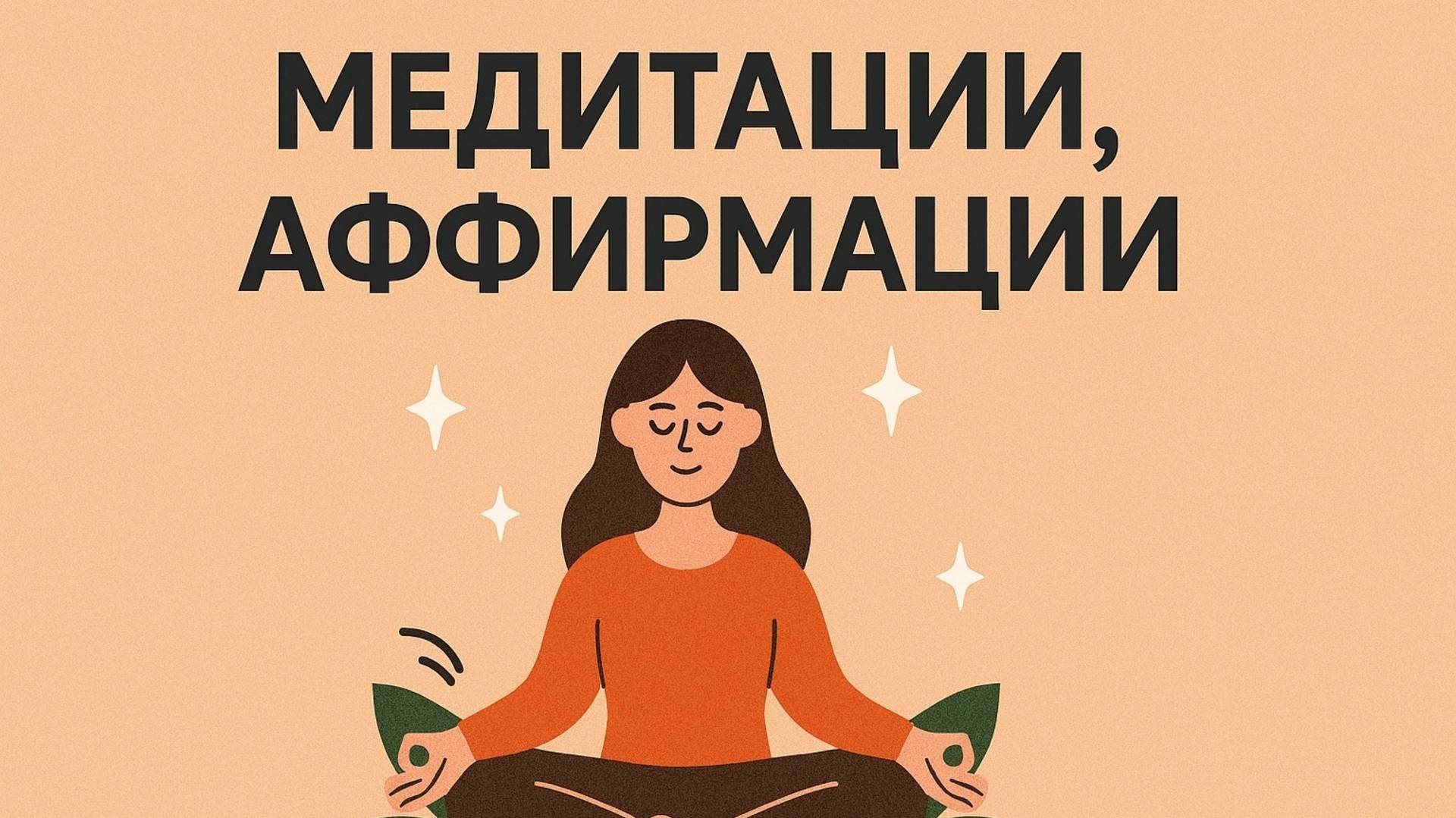 Медитации, аффирмации, подкасты