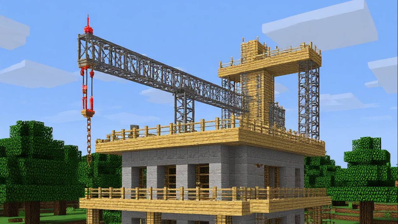 Minecraft| СТРОИТЕЛЬСТВО