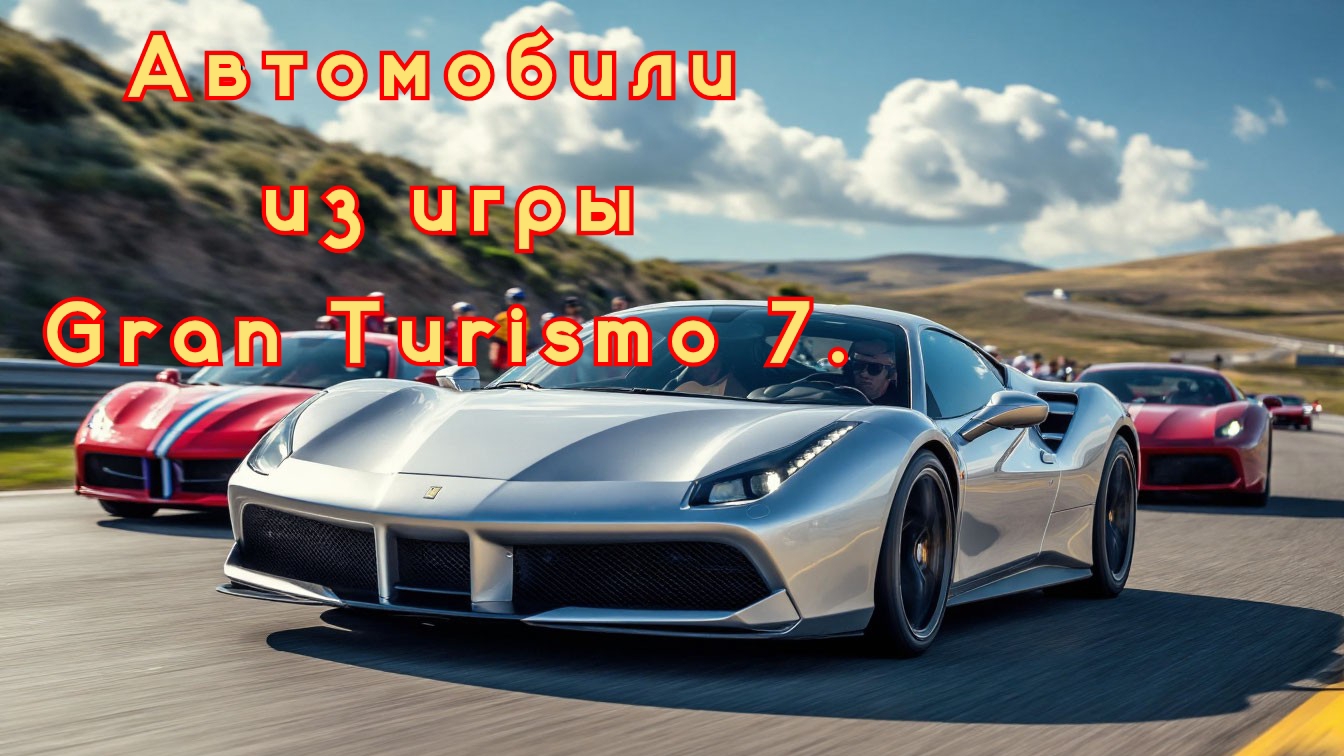 Автомобили из игры Gran Turismo 7.