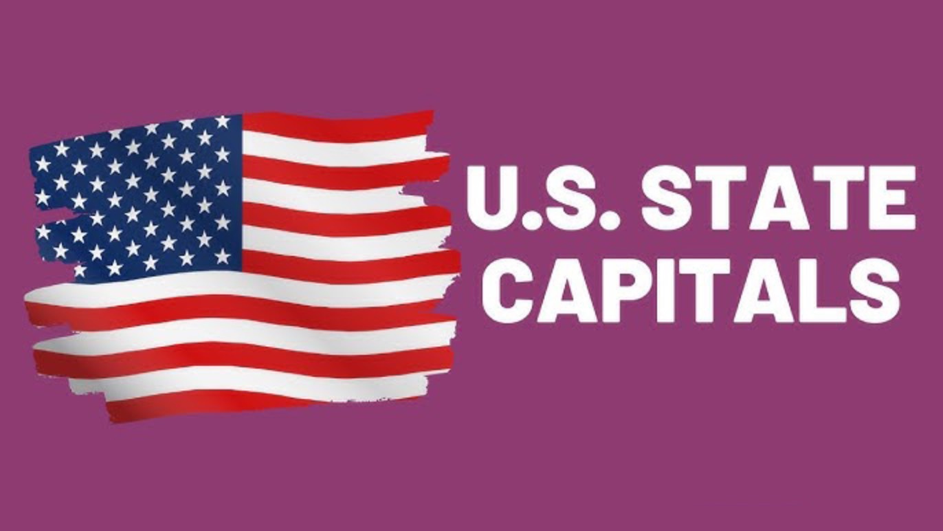 Столицы штатов США | U.S. State capitals
