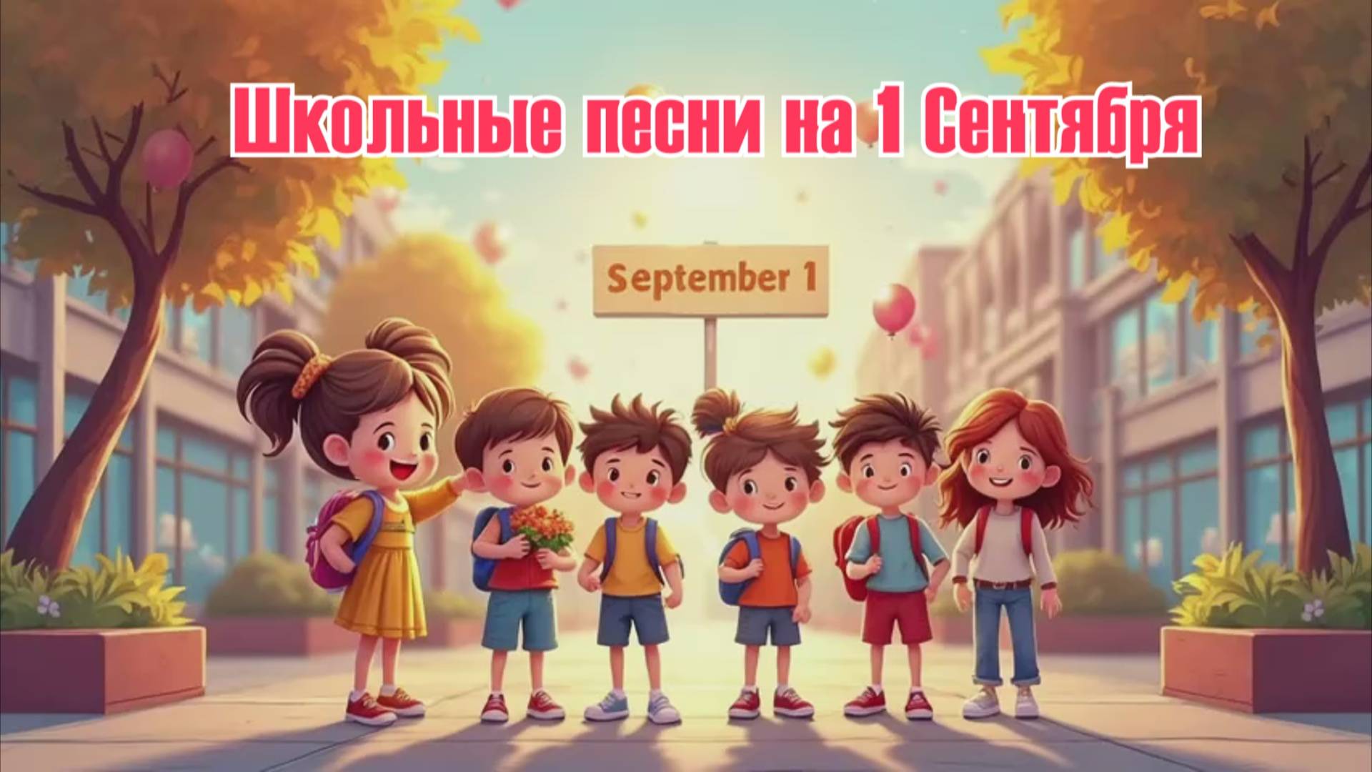 Школьные песни на 1 Сентября