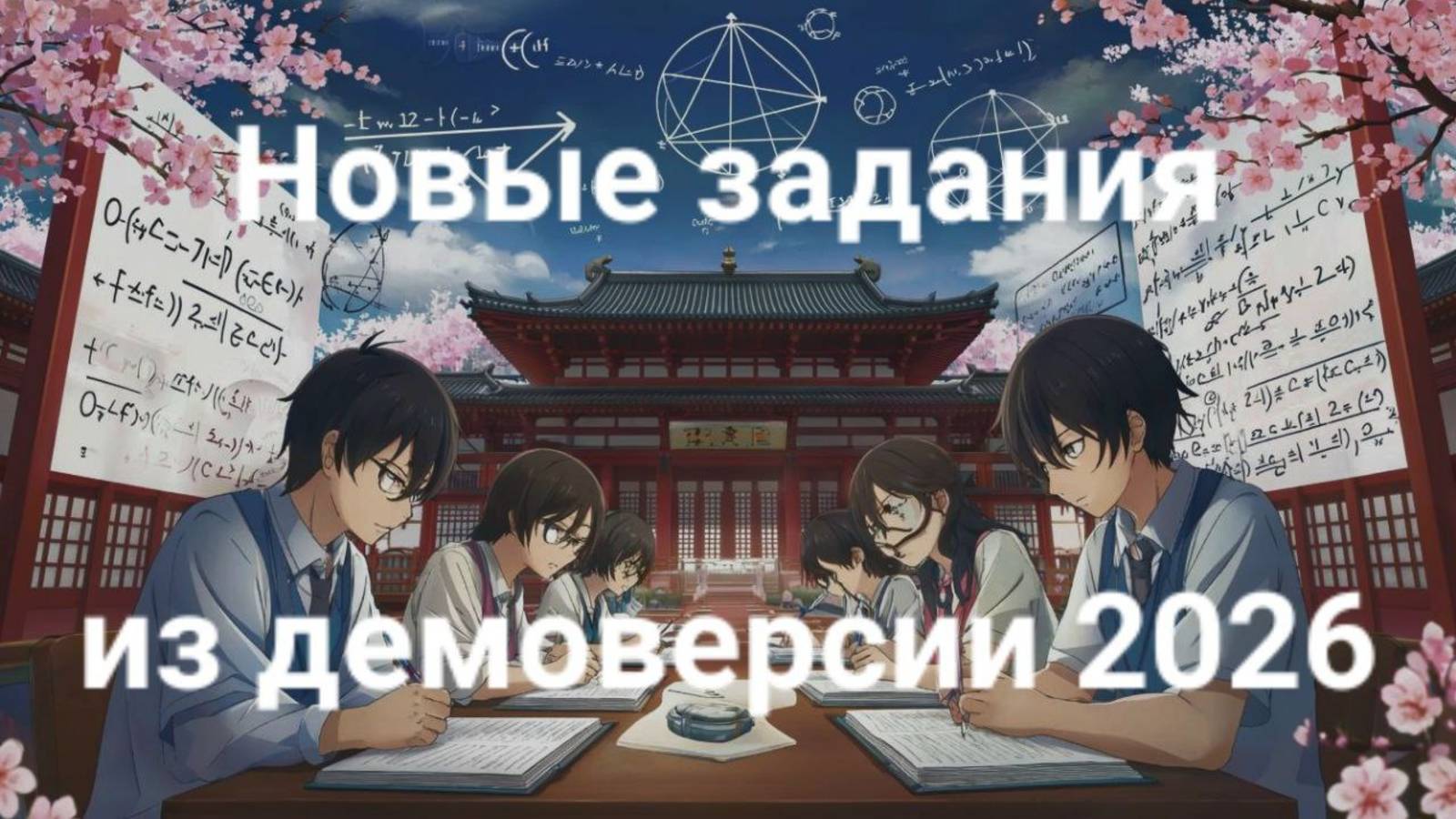 Новые задания из демоверсии 2026