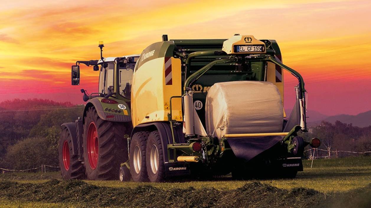 Кормозаготовка с KRONE