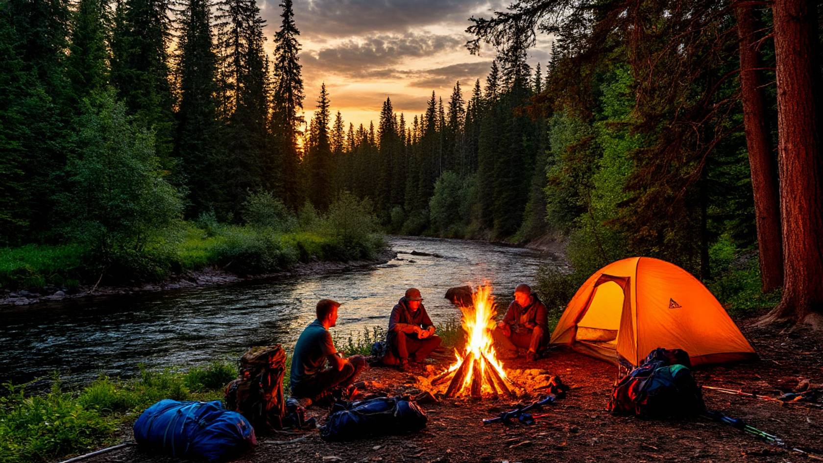 🏕️Походы с палаткой. Многодневные походы🏕️