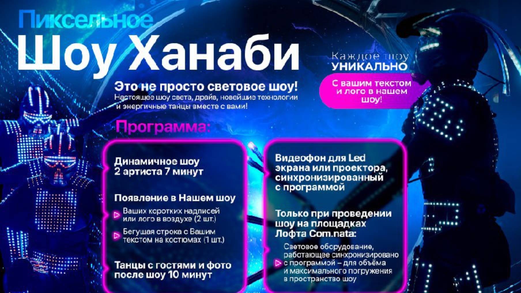 Пиксельное шоу Ханаби