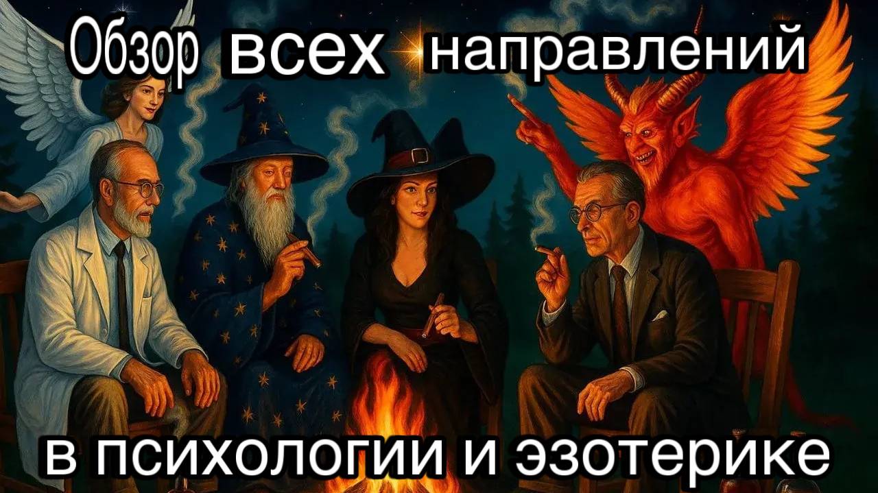 Обзор всех направлений в психологии и эзотерике