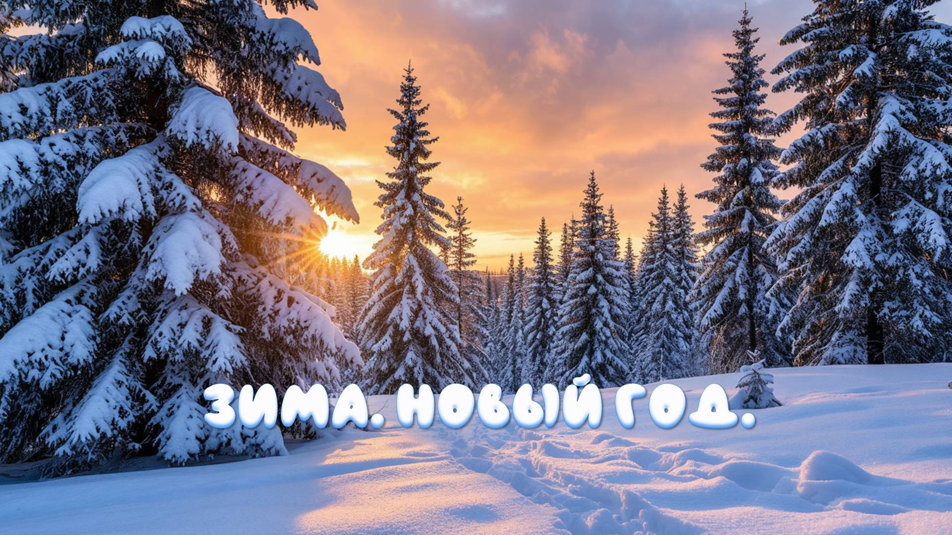 ЗИМА. НОВЫЙ ГОД,