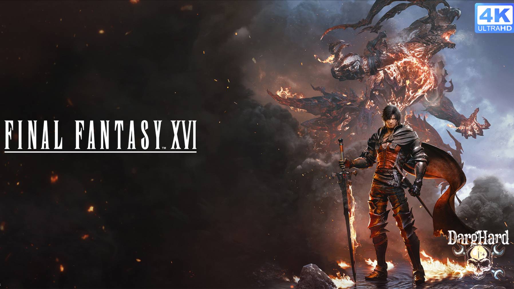 Final Fantasy XVI PS5 4K Ultra HD 2160p 60FPS.
