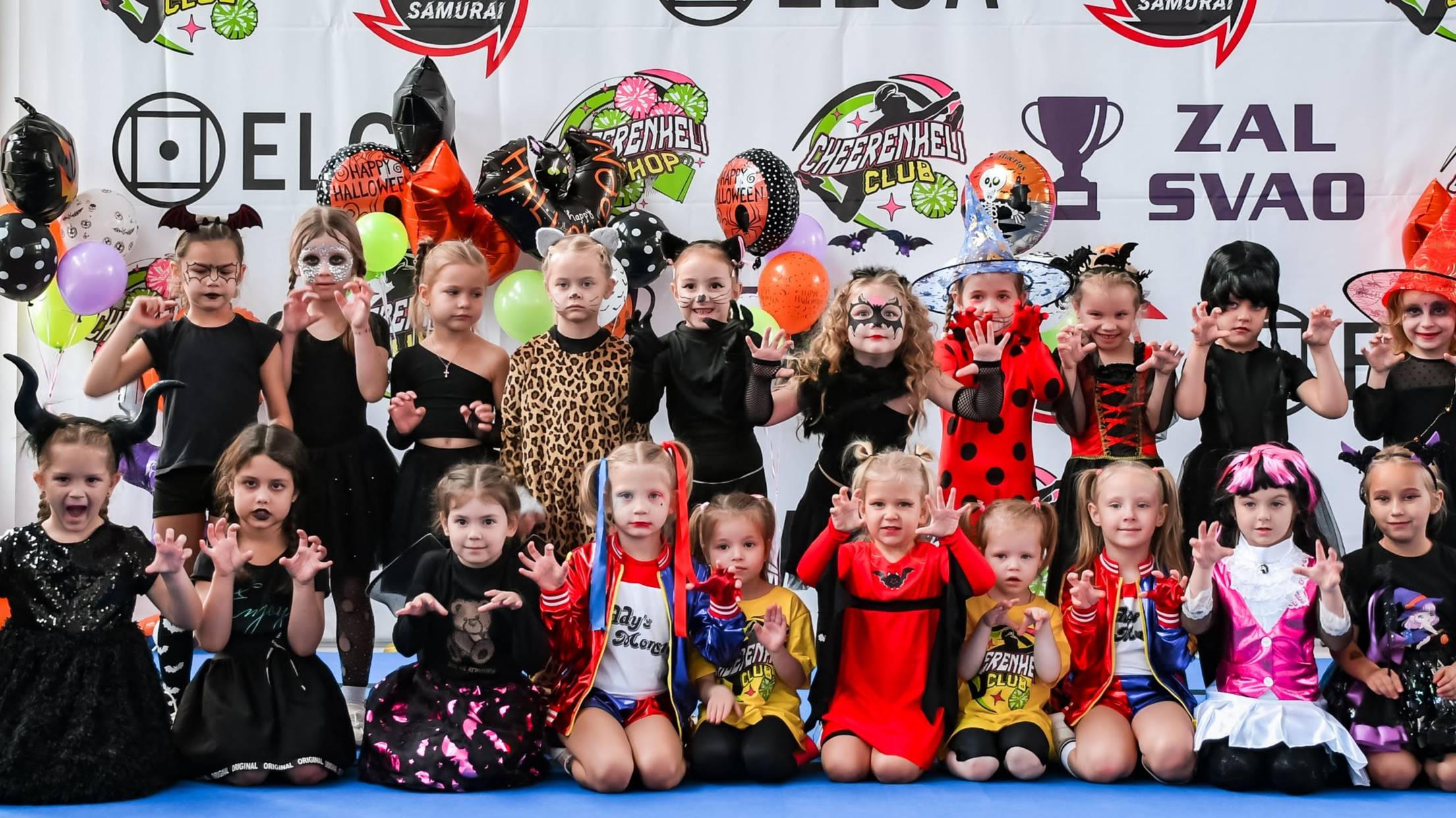 Костюмированные чирлидинг тренировки CHEERENKELI CLUB