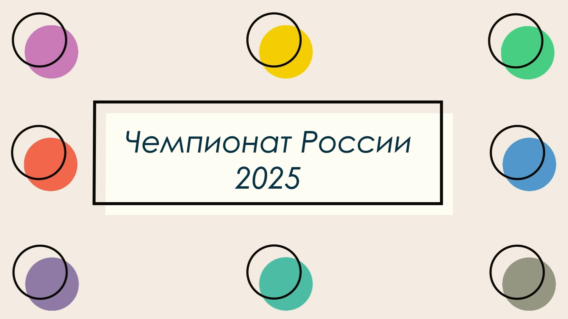 Чемпионат России 2025