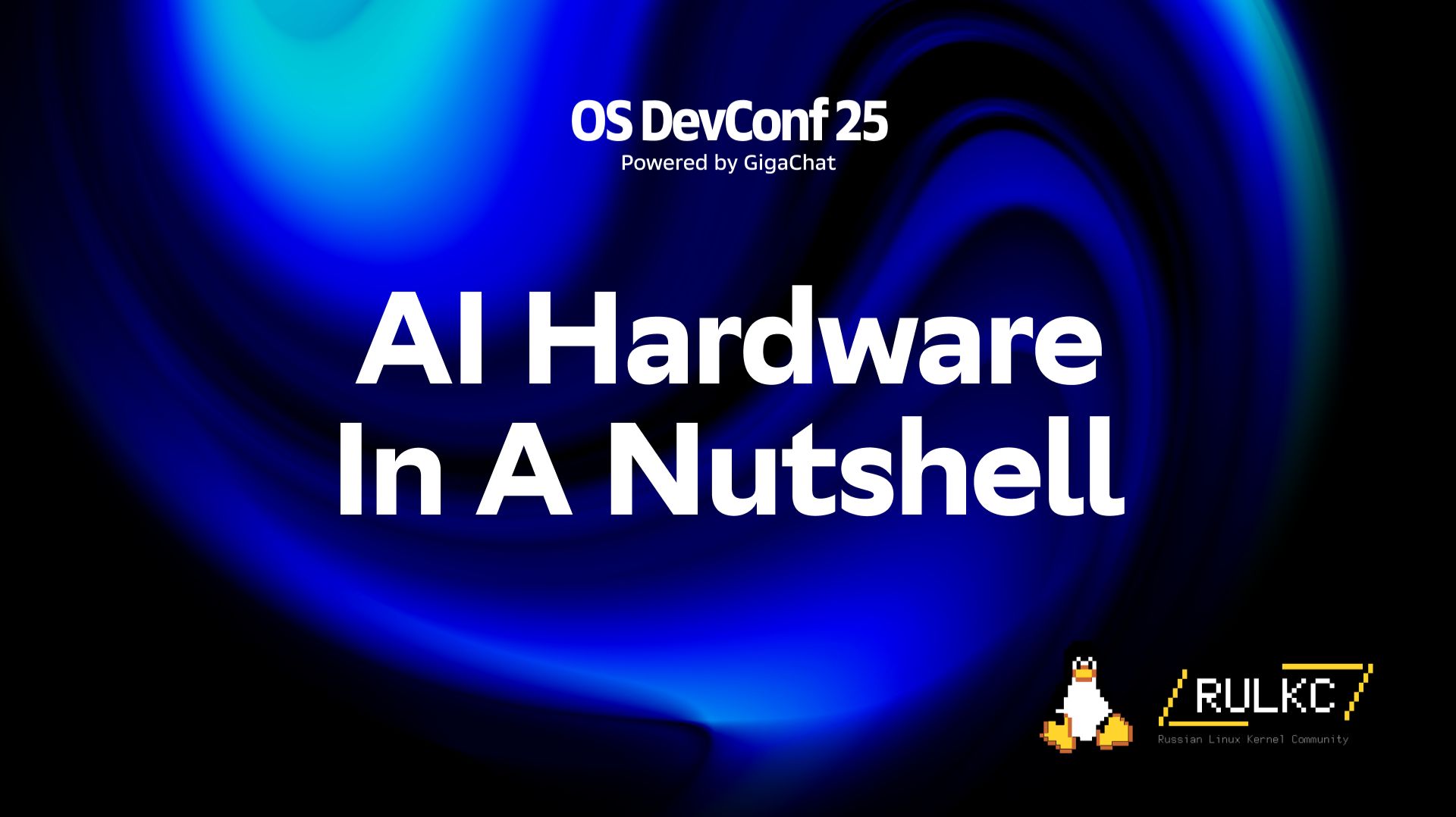 OSDEVCONF25: AI Hardware In A Nutshell