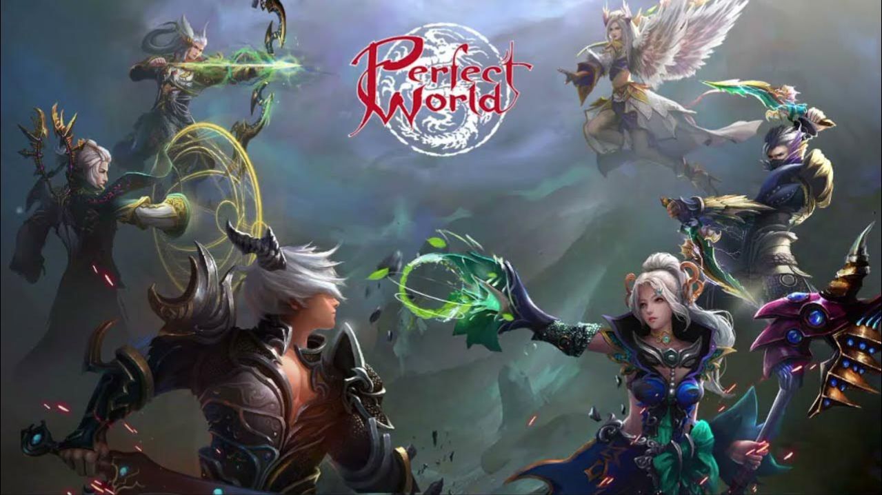 Играем в Perfect World на официальном сервере.