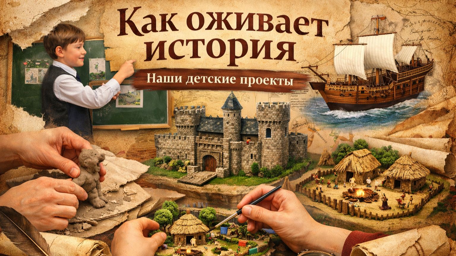 Как оживает история: наши детские проекты