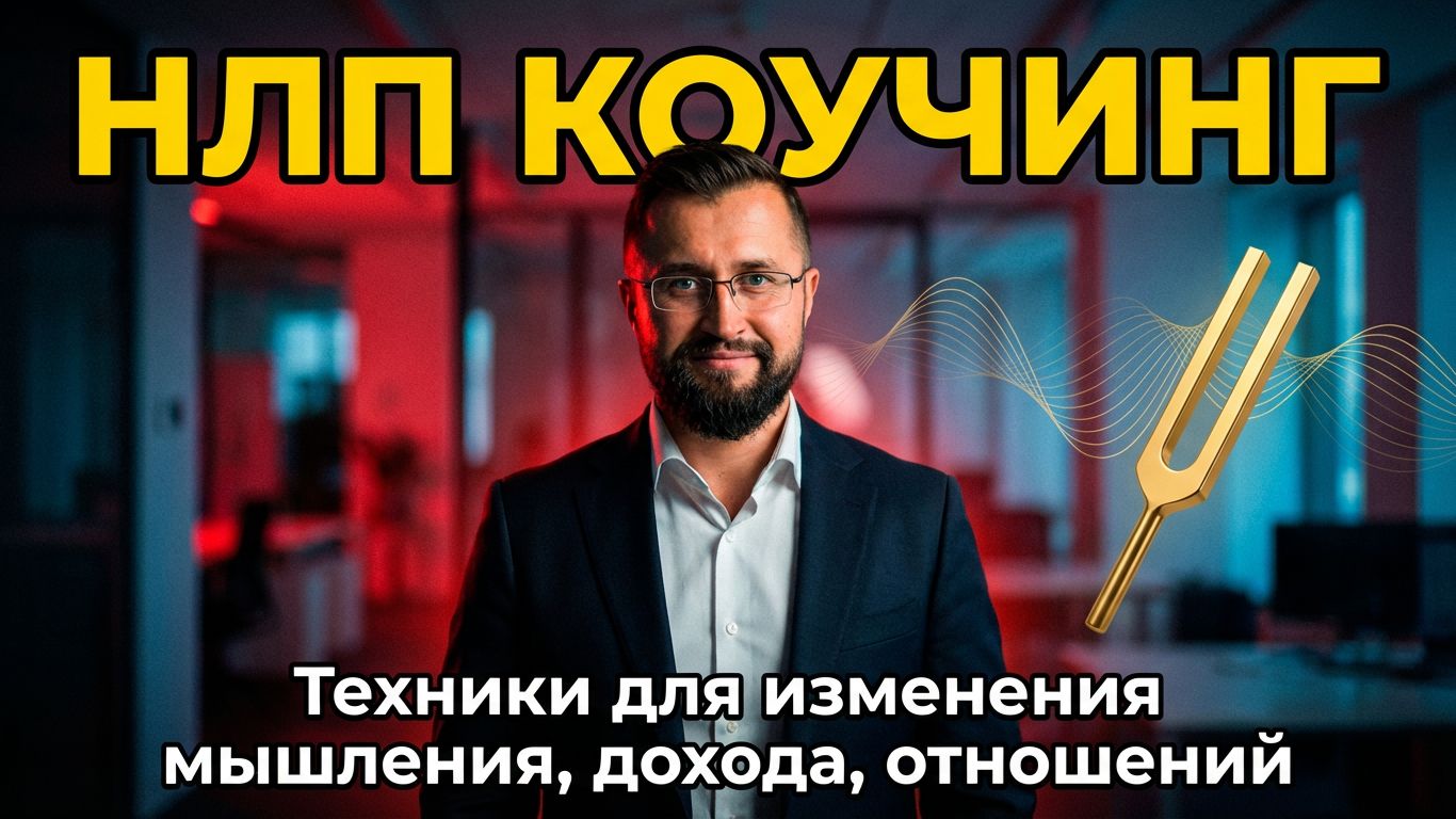 Коучинг с помощью НЛП: Обучение, Техники, Разборы и Психология. Инструменты НЛП коучинга и гипноза