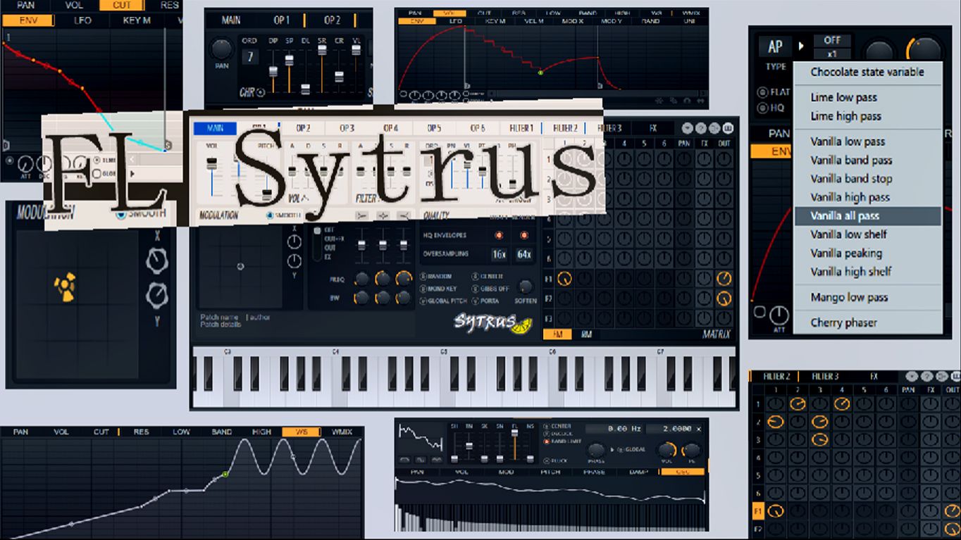 Sytrus синтезатор из FL Studio