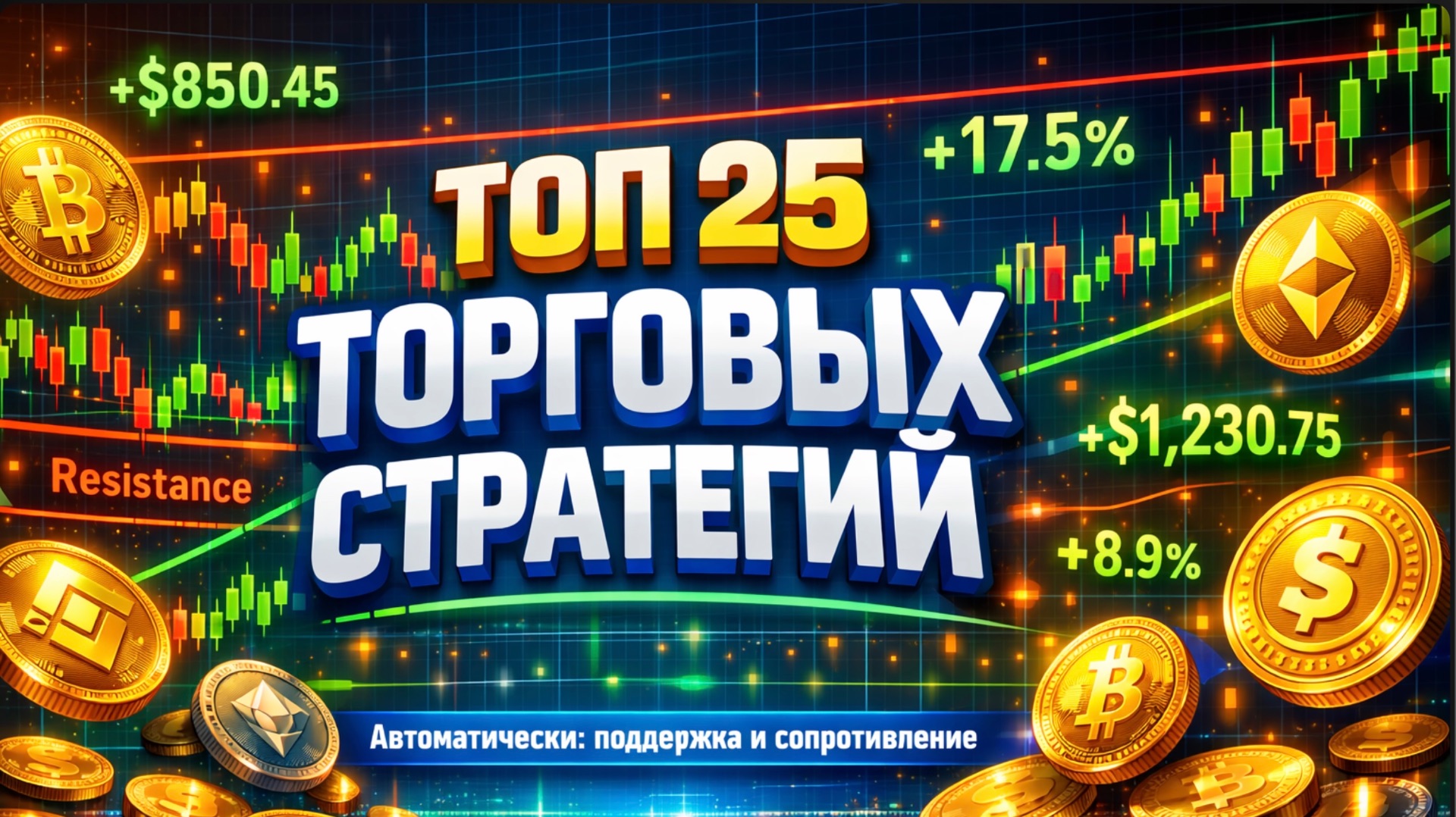 ТОП25 торговых стратегий