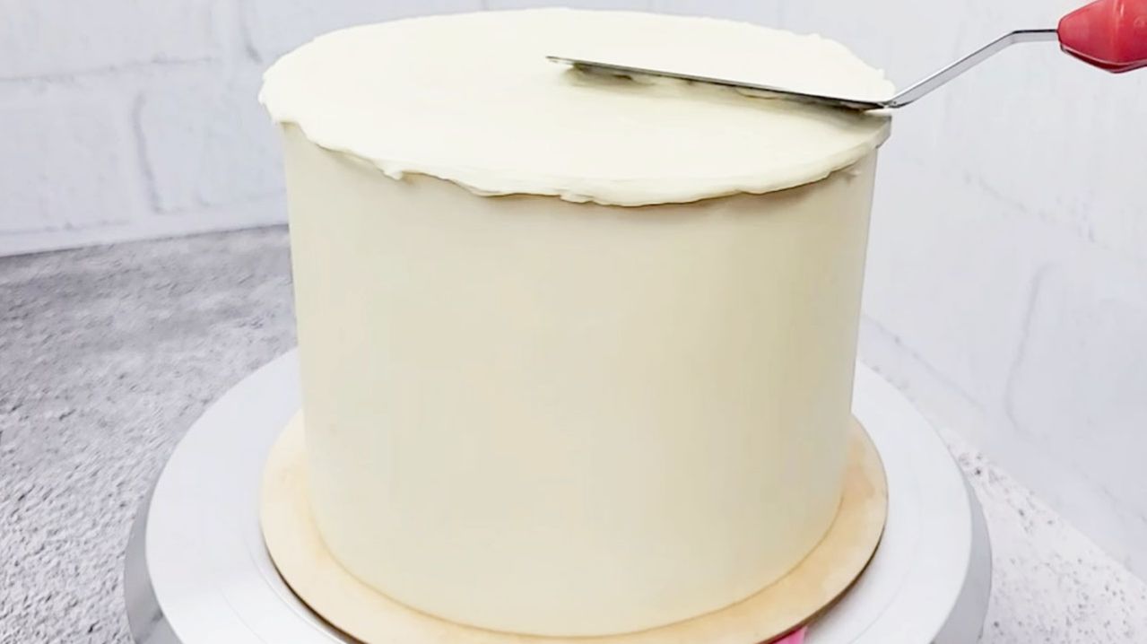 Финишный крем для покрытия и выравнивания торта 🎂