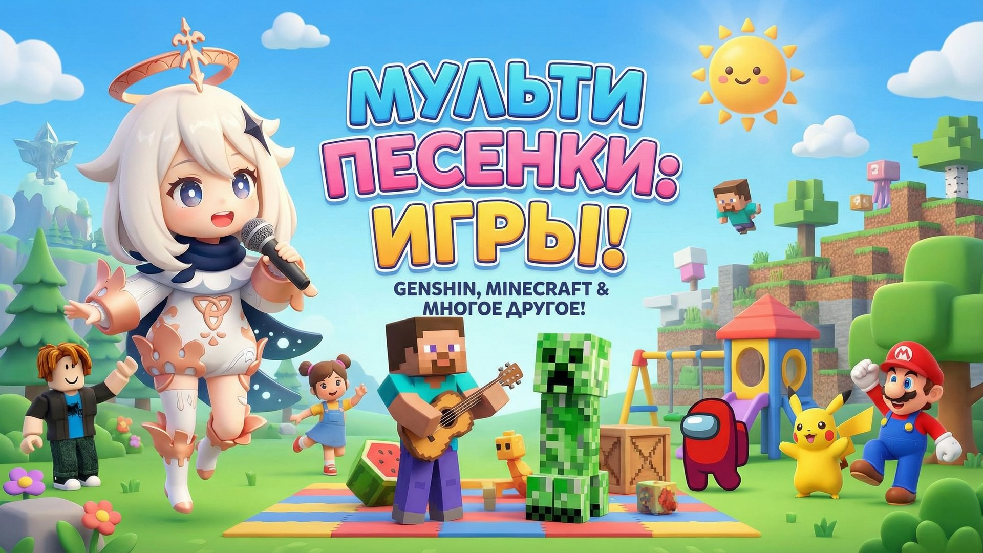 Мульти Песенки про ИГРЫ