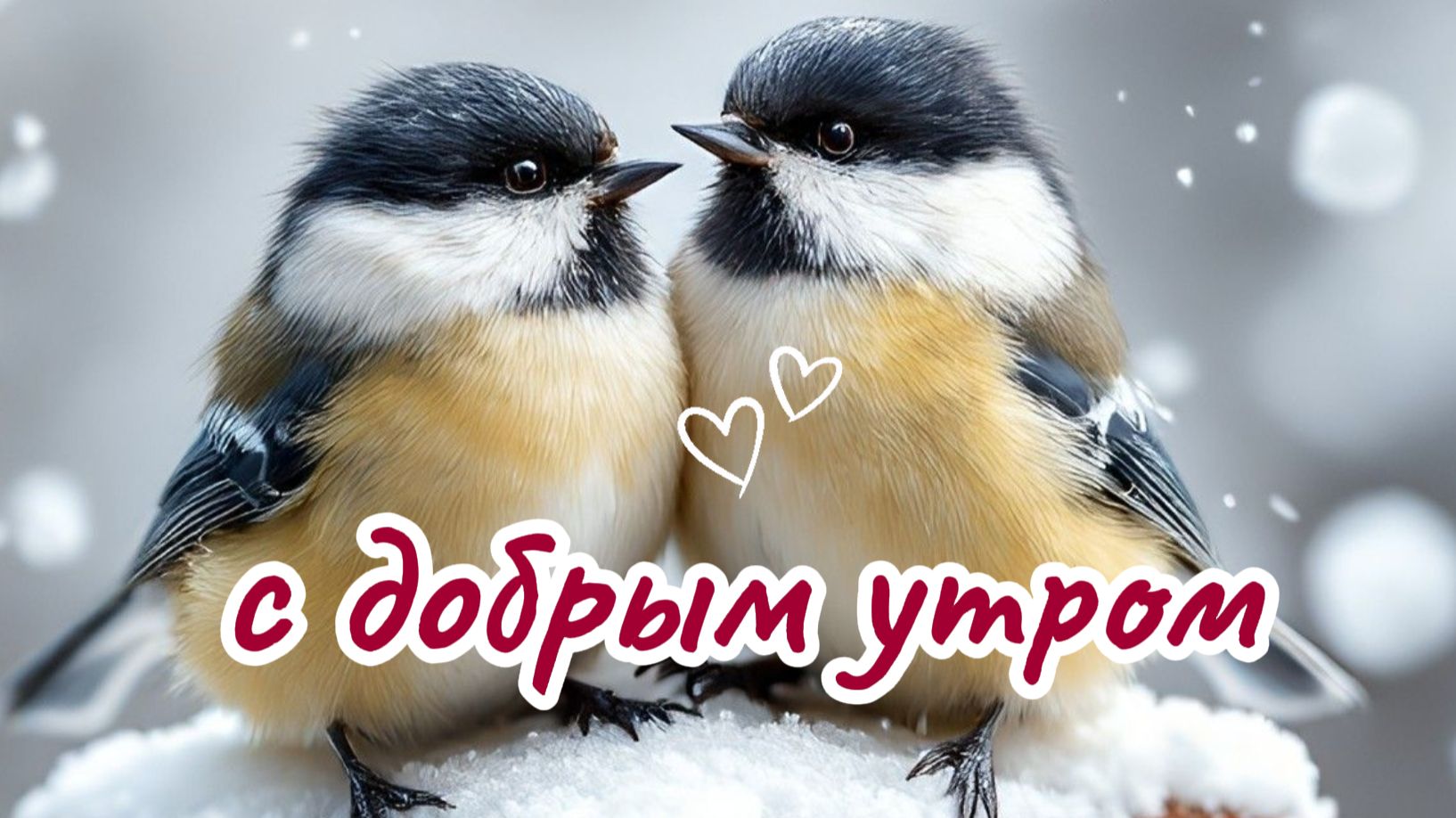 Доброе зимнее утро! Открытки с пожеланиями