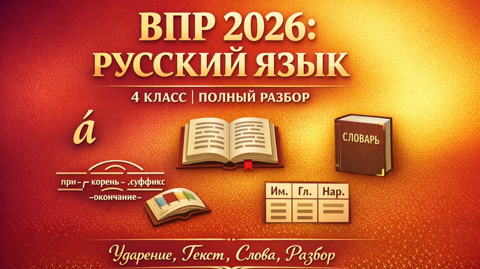 ВПР по русскому языку 4 класс | Разбор заданий