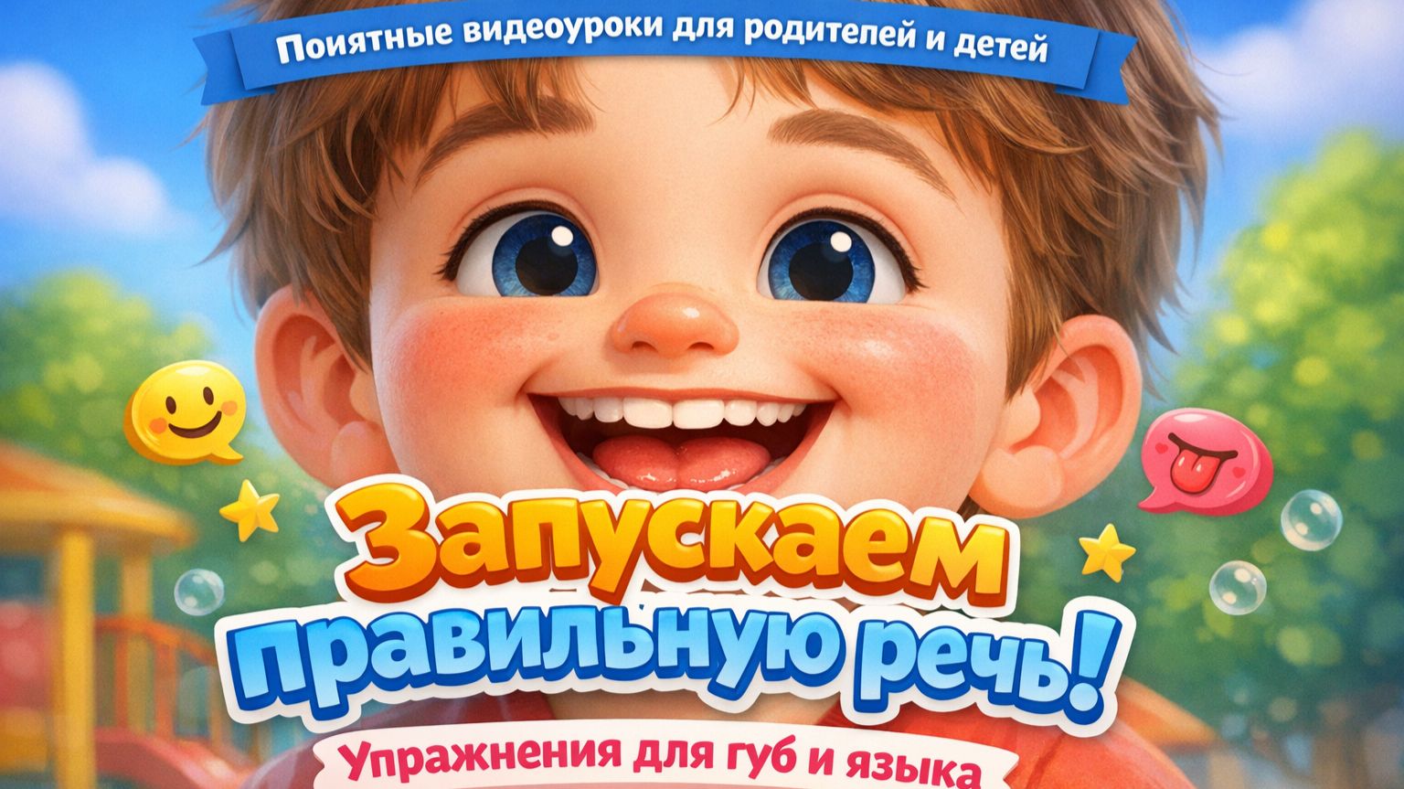 Артикуляционная гимнастика для детей: весёлые упражнения с Людмилой Сергеевной