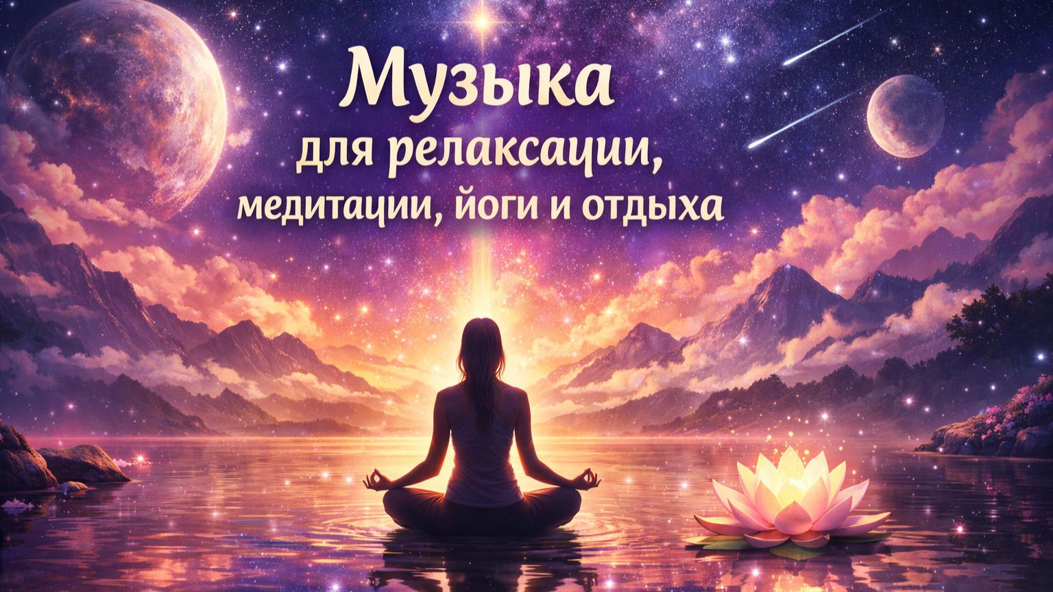 Музыка для релаксации, медитации, йоги и отдыха
