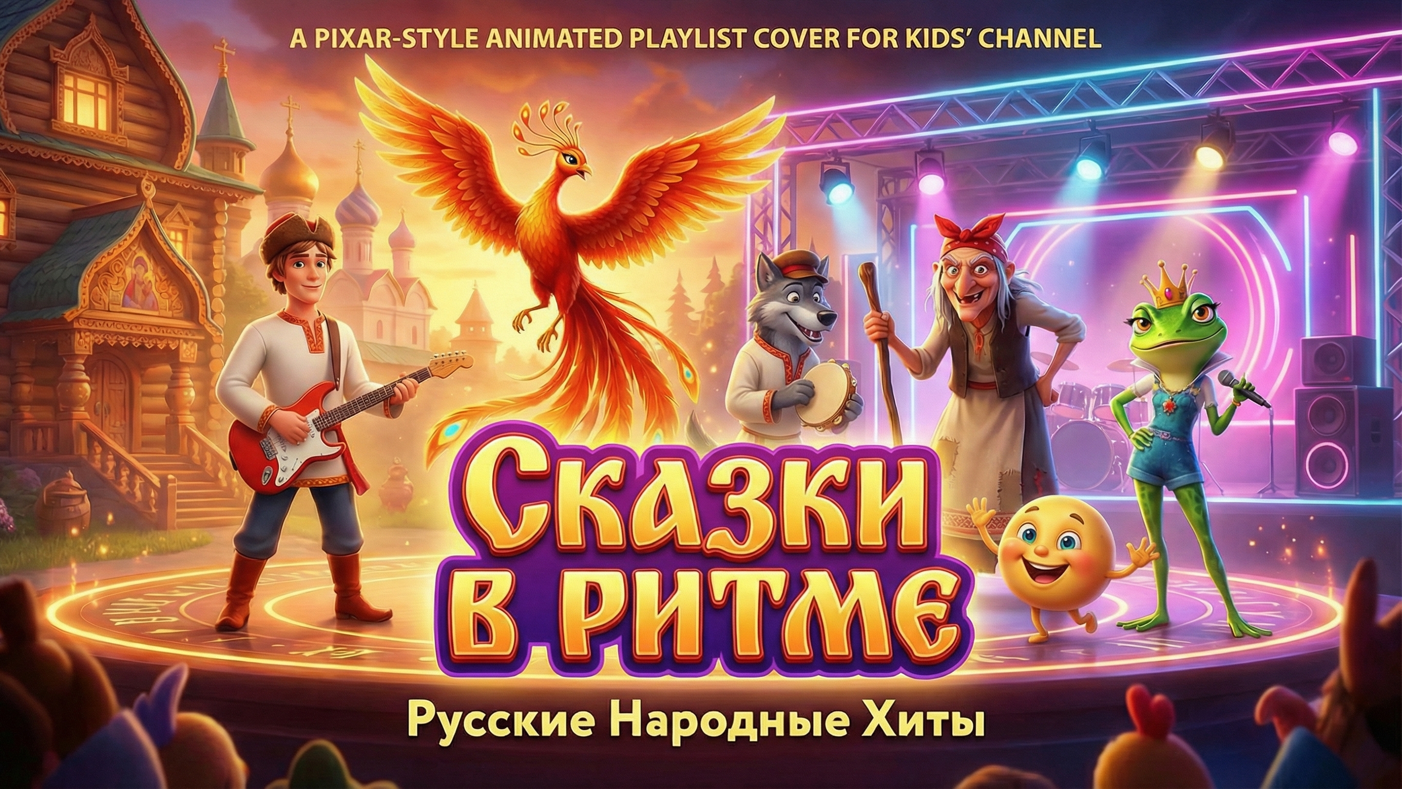Русские Сказки для детей в современном исполнении
