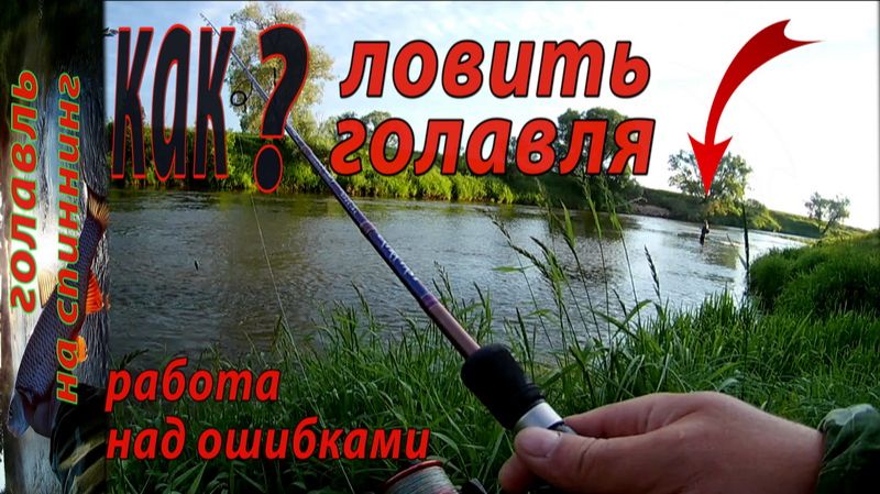 Как ловить голавля на спиннинг на реке.