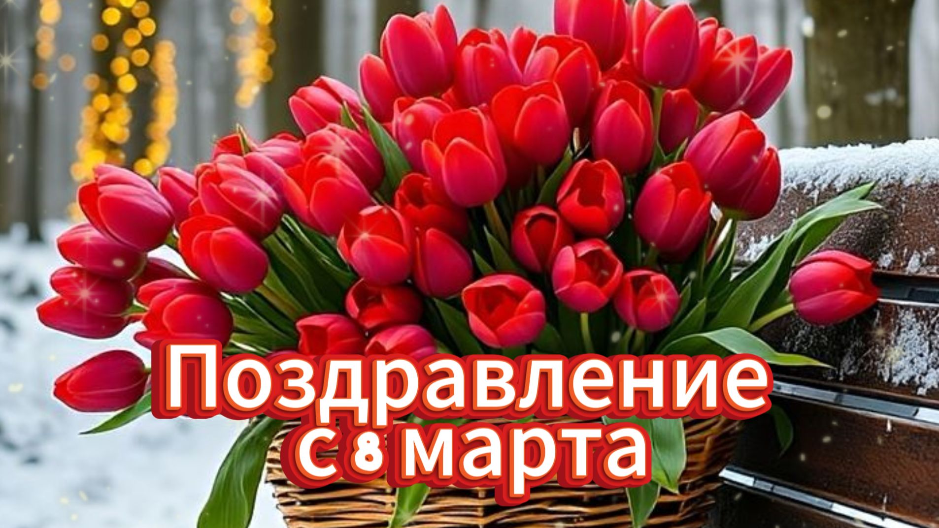 8 Марта — праздник весны! ✨ Красивое поздравление женщине