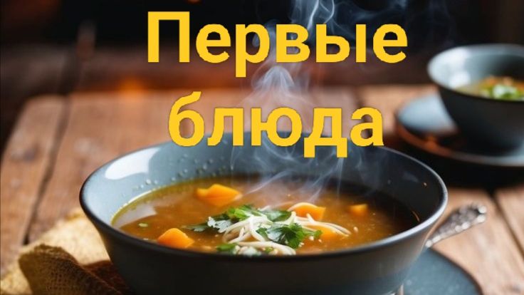 Первые блюда