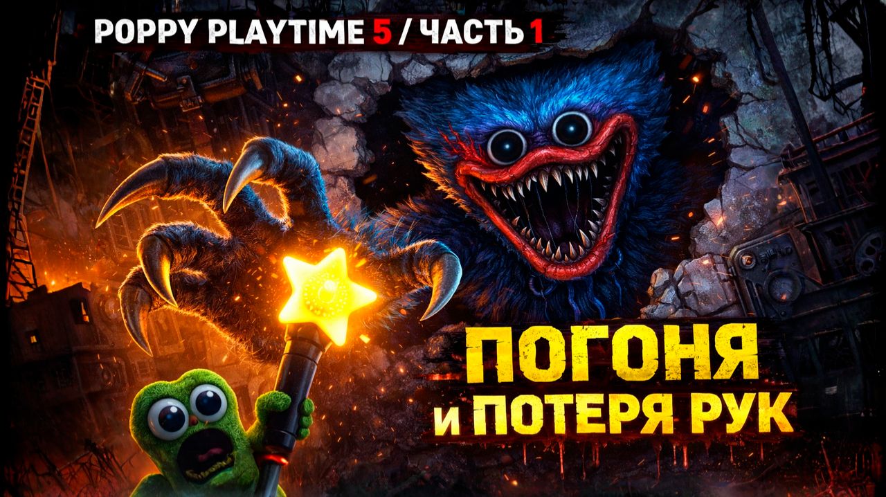 🏃 POPPY PLAYTIME CHAPTER 5 Прохождение
