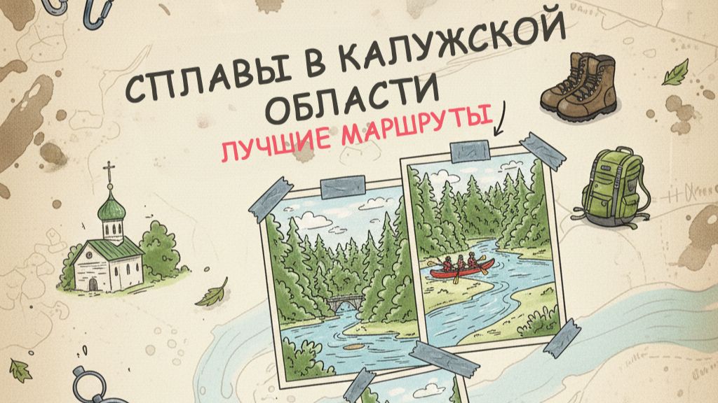 Сплавы в Калужской области: Лучшие маршруты