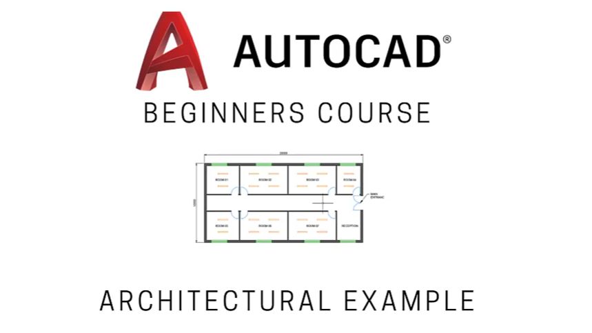 Курс AutoCAD Beginners Architectural Example