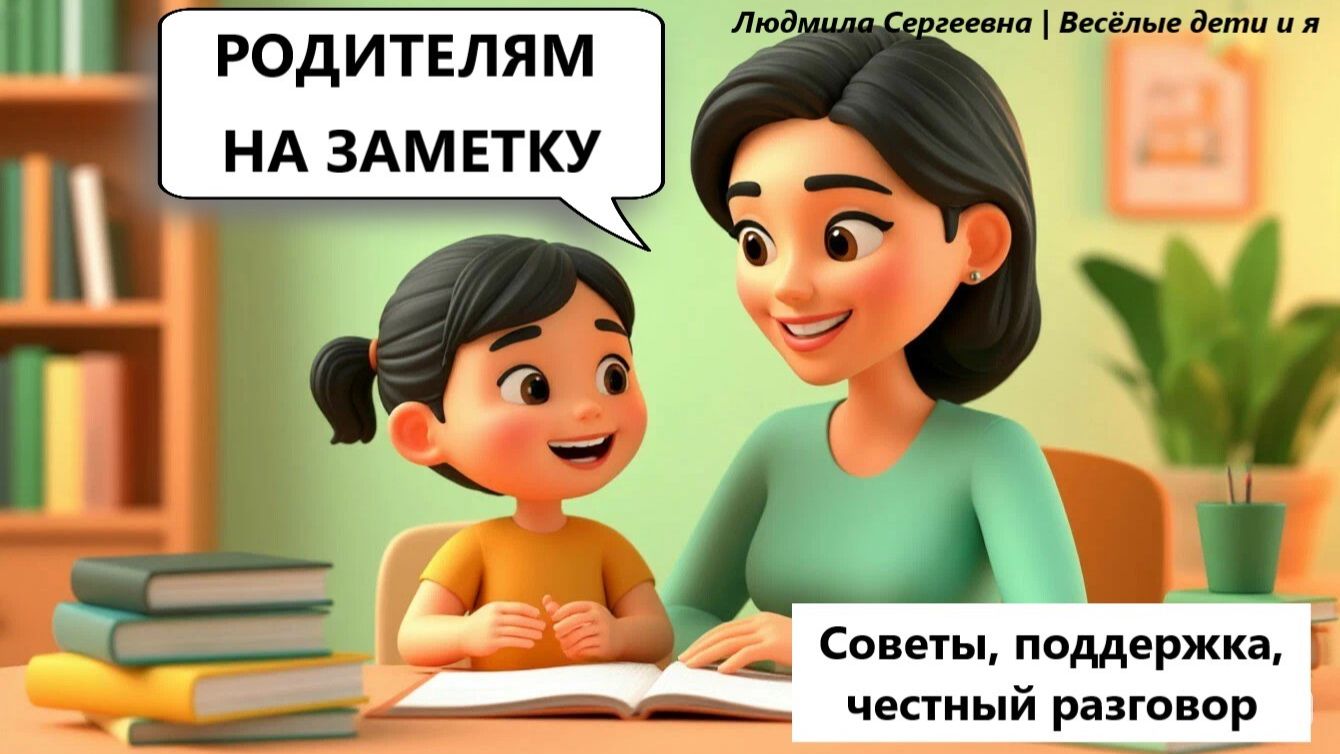 Родительская поддержка: как помочь ребёнку учиться и не сойти с ума