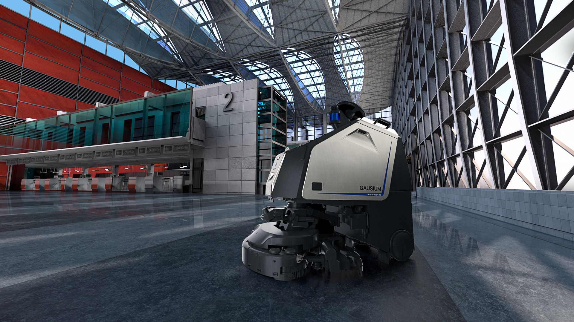 Робот-уборщик Gausium Scrubber 75