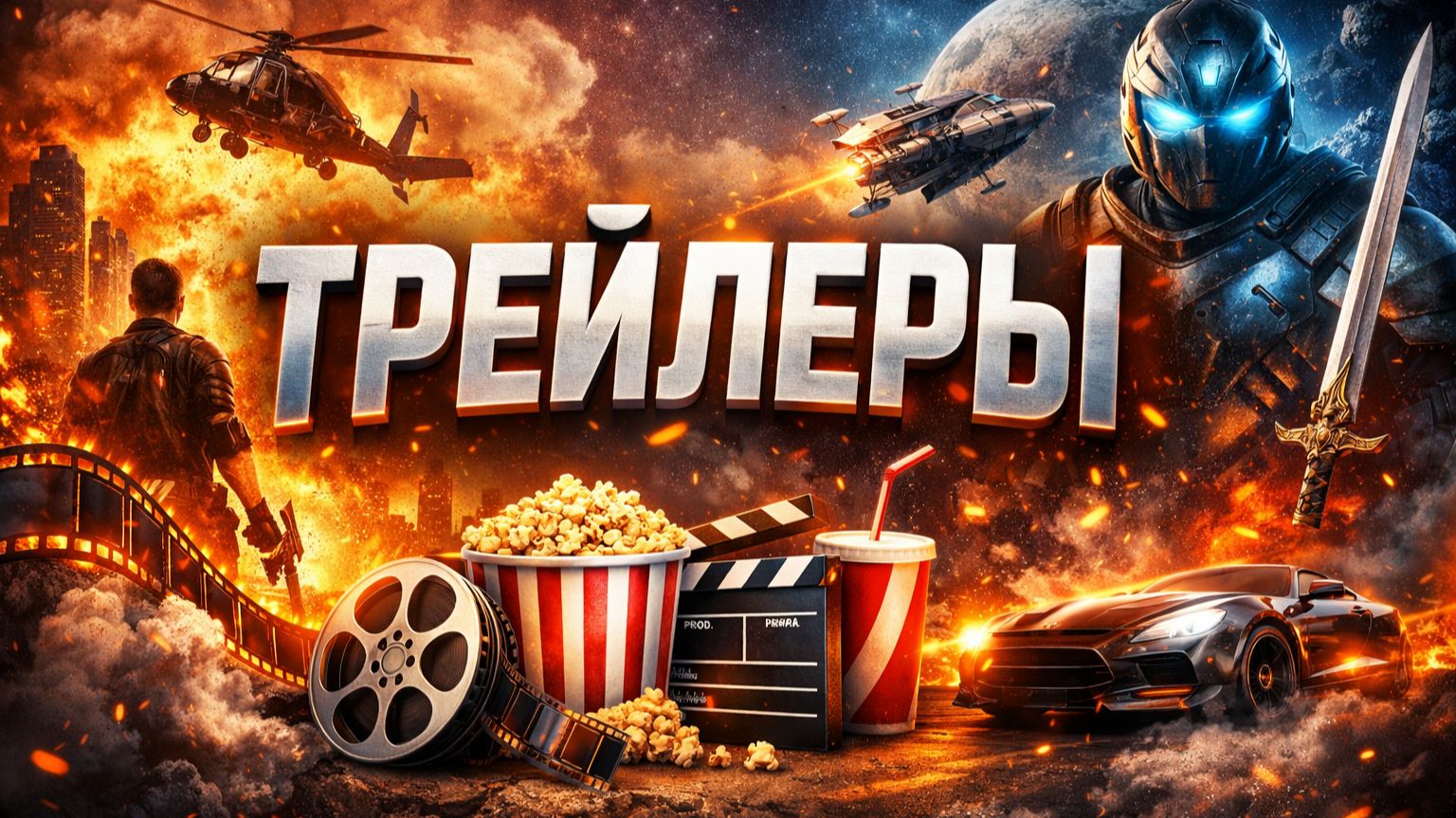🎞️ Топ трейлеров | Экшен, драма, фантастика 🌍