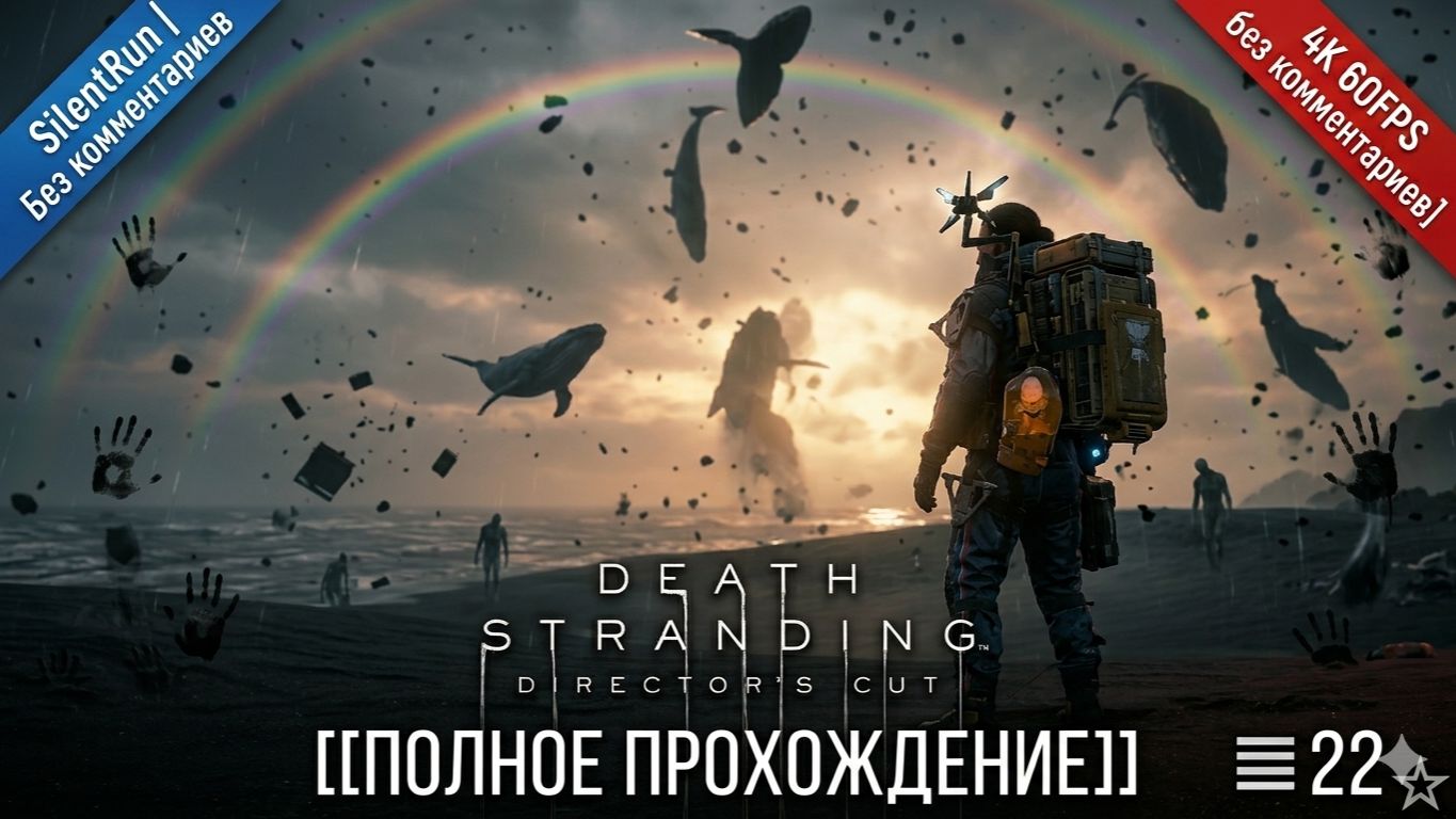 Прохождение Death Stranding Director′s Cut [4K 60FPS | Без комментариев]