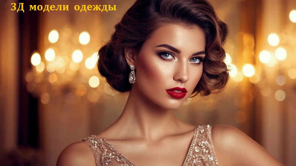 3Д модели одежды