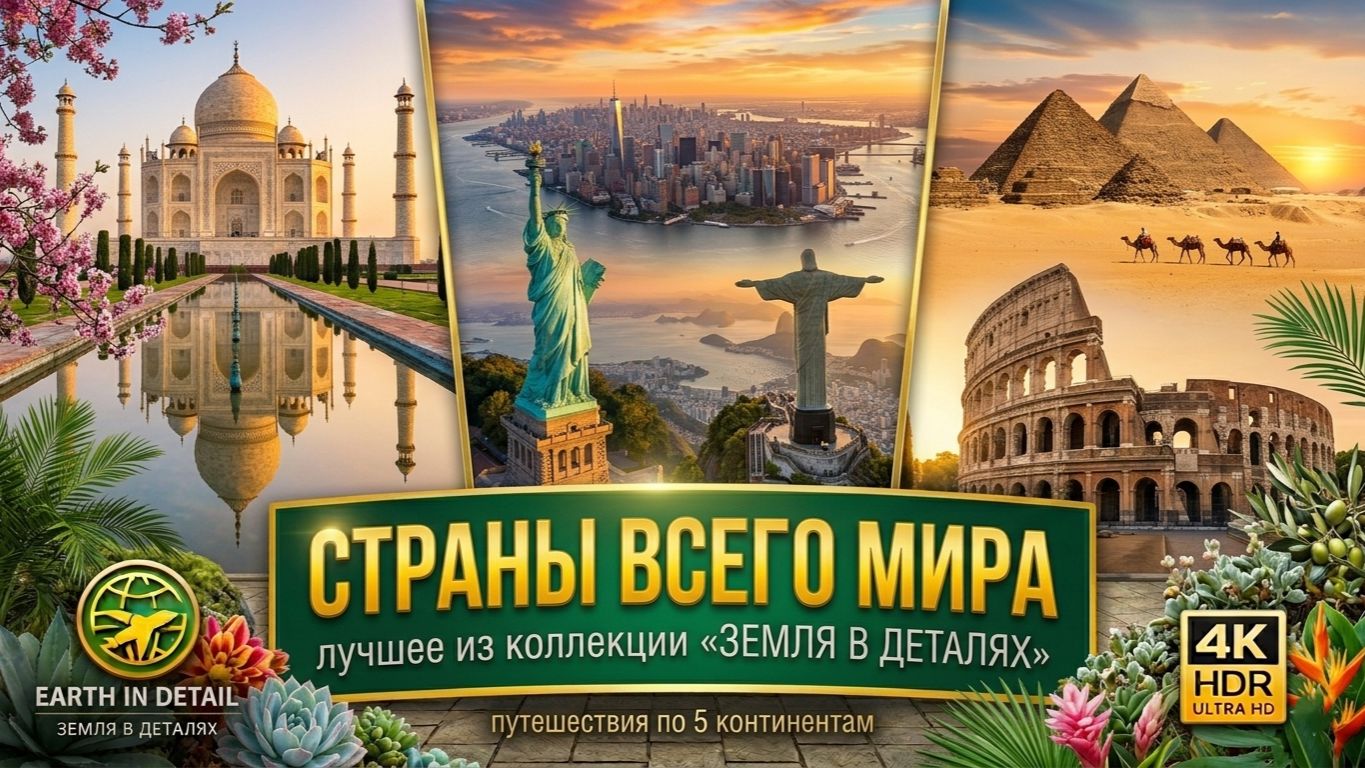 4K HDR Ultra HD Страны всего мира