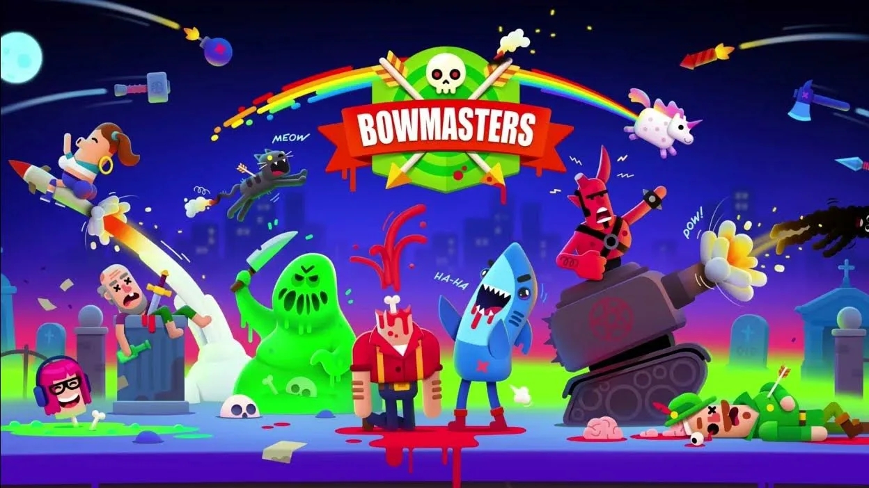 видео про игру bowmasters