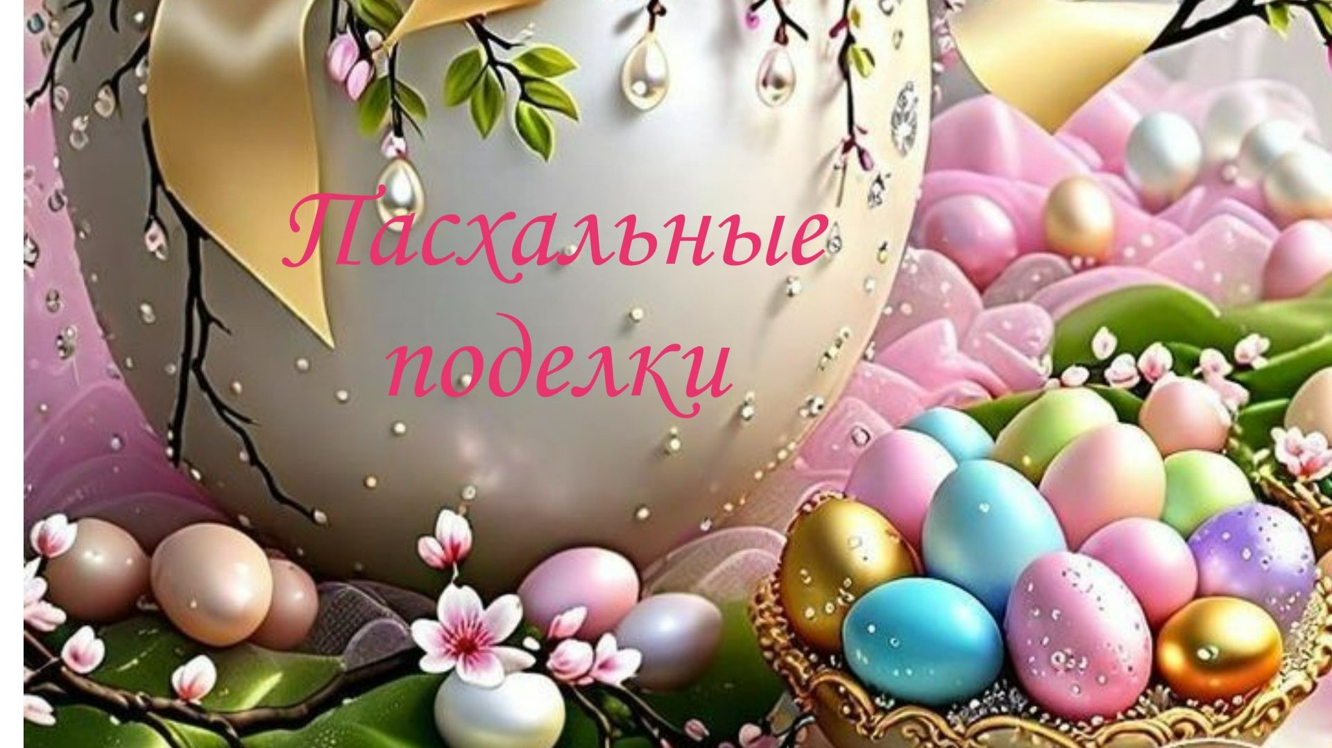 ПАСХАЛЬНЫЕ поделки. Идеи к Пасхе.
