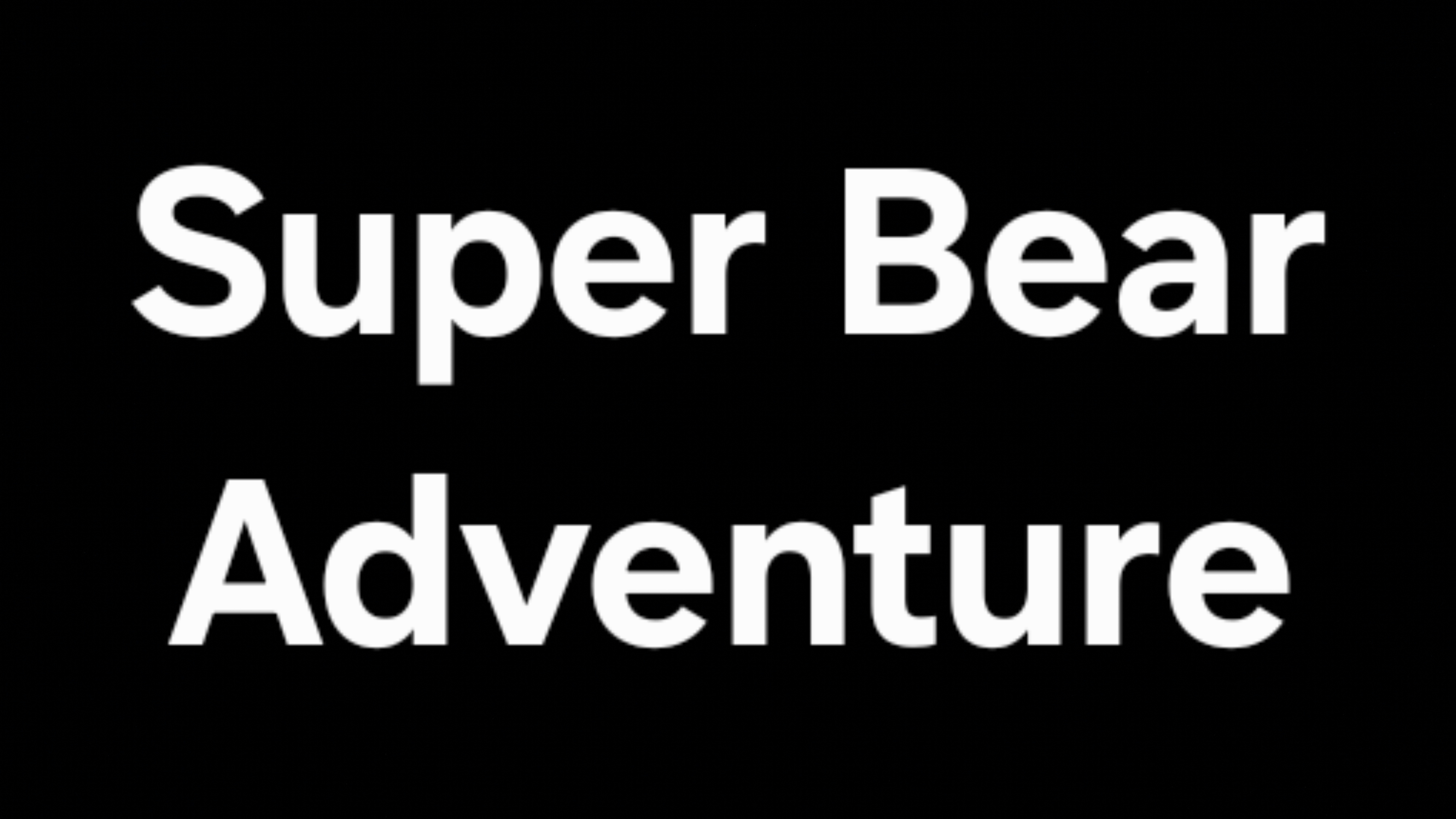 Super Bear Adventure