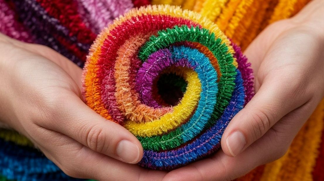 Поделки из синельной проволоки.
