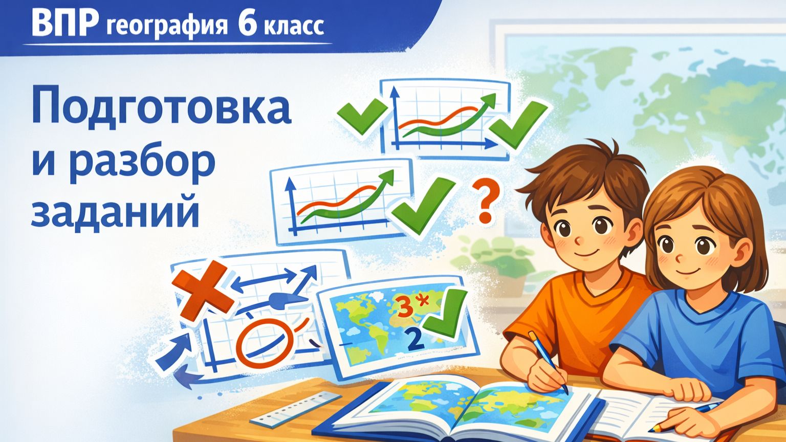ВПР по географии 6 класс (2026)