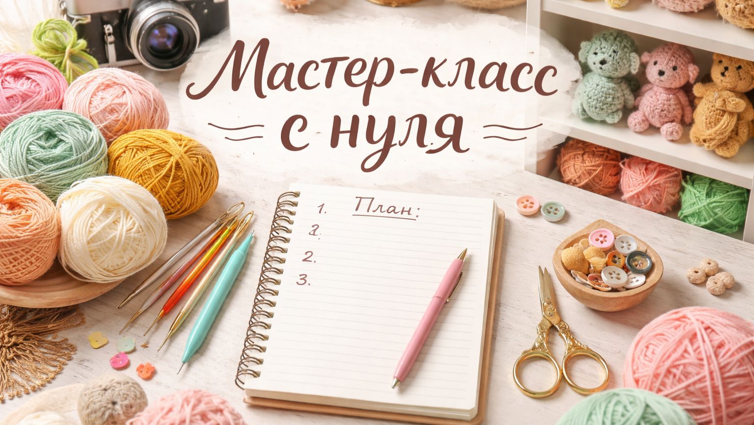 Мастер-класс с нуля