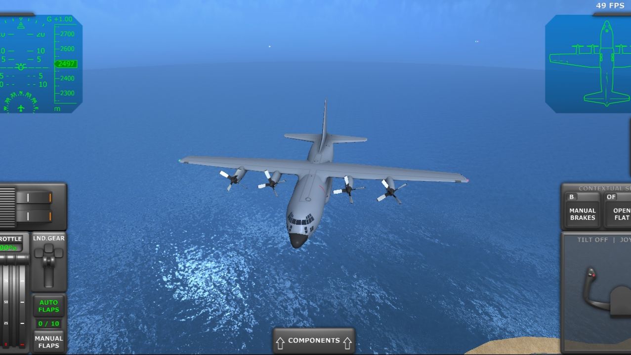 Turboprop Flight Simulator