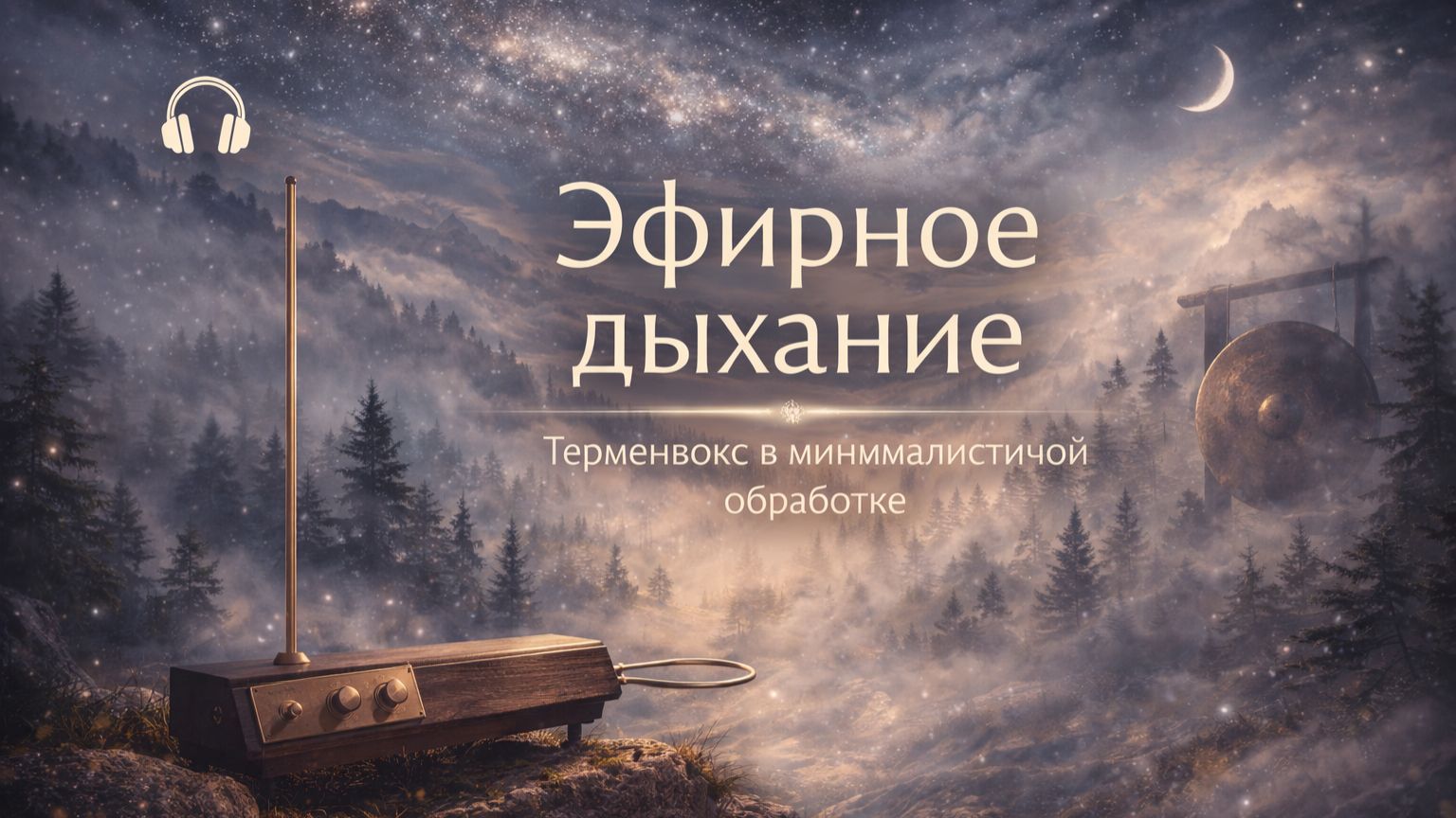 🎧 «Эфирное дыхание» — Терменвокс в минималистичной обработке