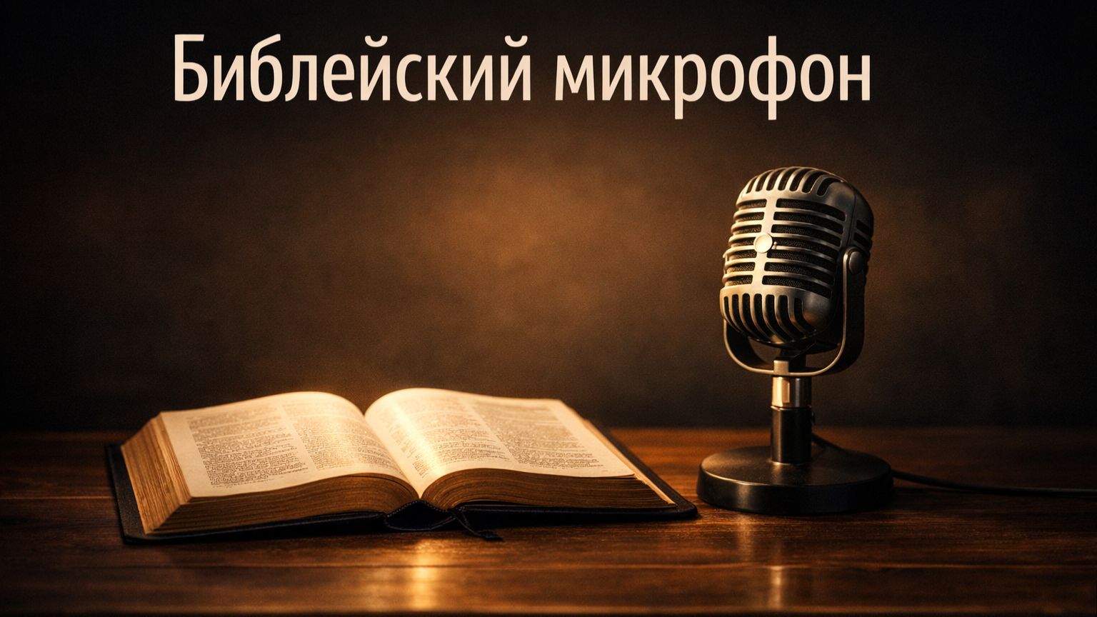 Библейский микрофон